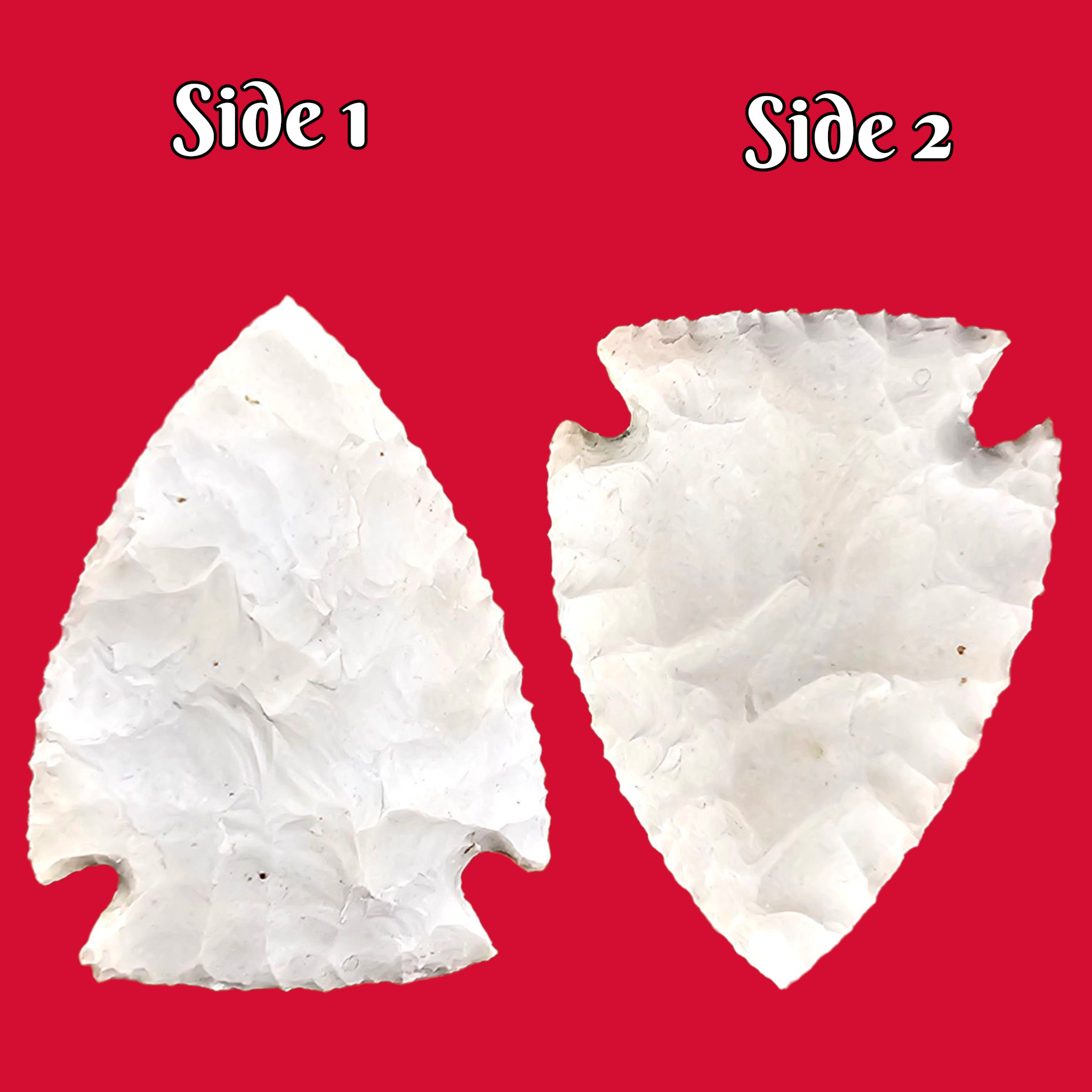 Corner Notch Arrowhead / Spear Point, Belton Chert Arrowhead ...