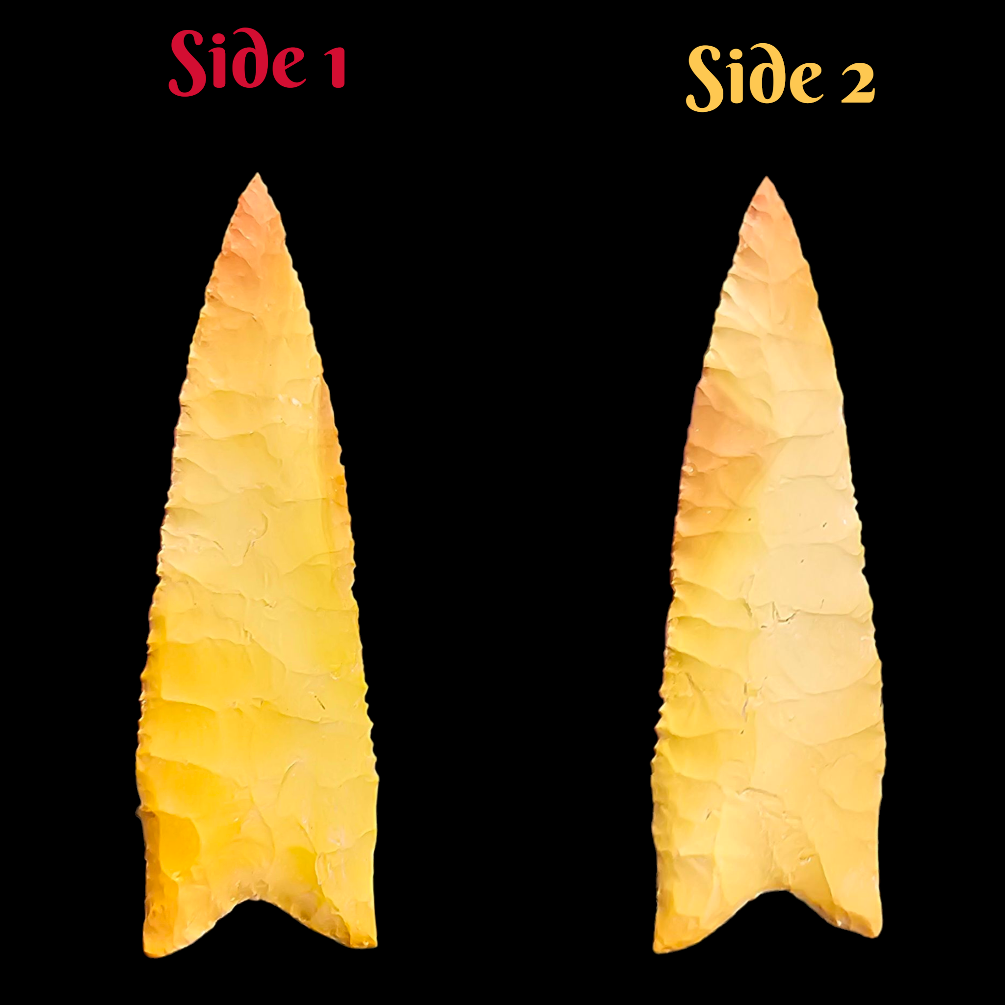 Mookaite Dalton Arrowhead / Spear Point – Flintknapping traditions