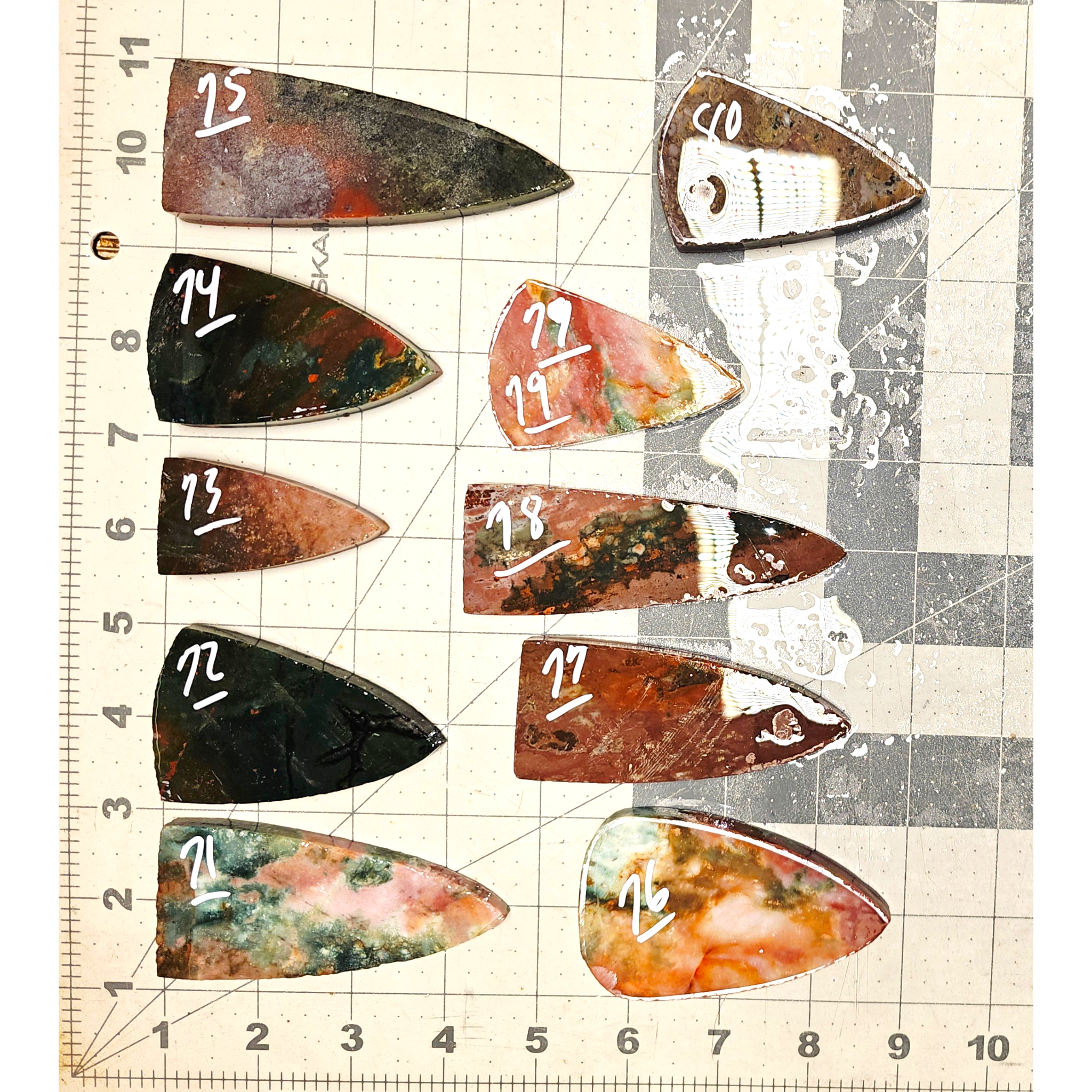 Page 8, Fancy Jasper Preforms,Flintknapping Slabs. – Flintknapping ...