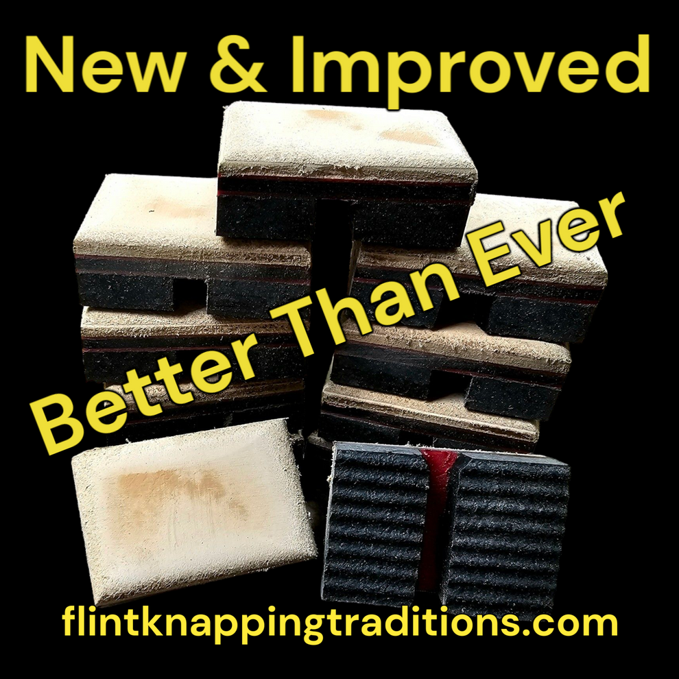 Flintknapping Hand Pad, Now Better Than Ever – Flintknapping traditions