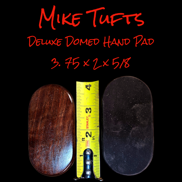 Mike Tufts Deluxe Domed Hand Pad 3.75x2x5/8 – Flintknapping traditions