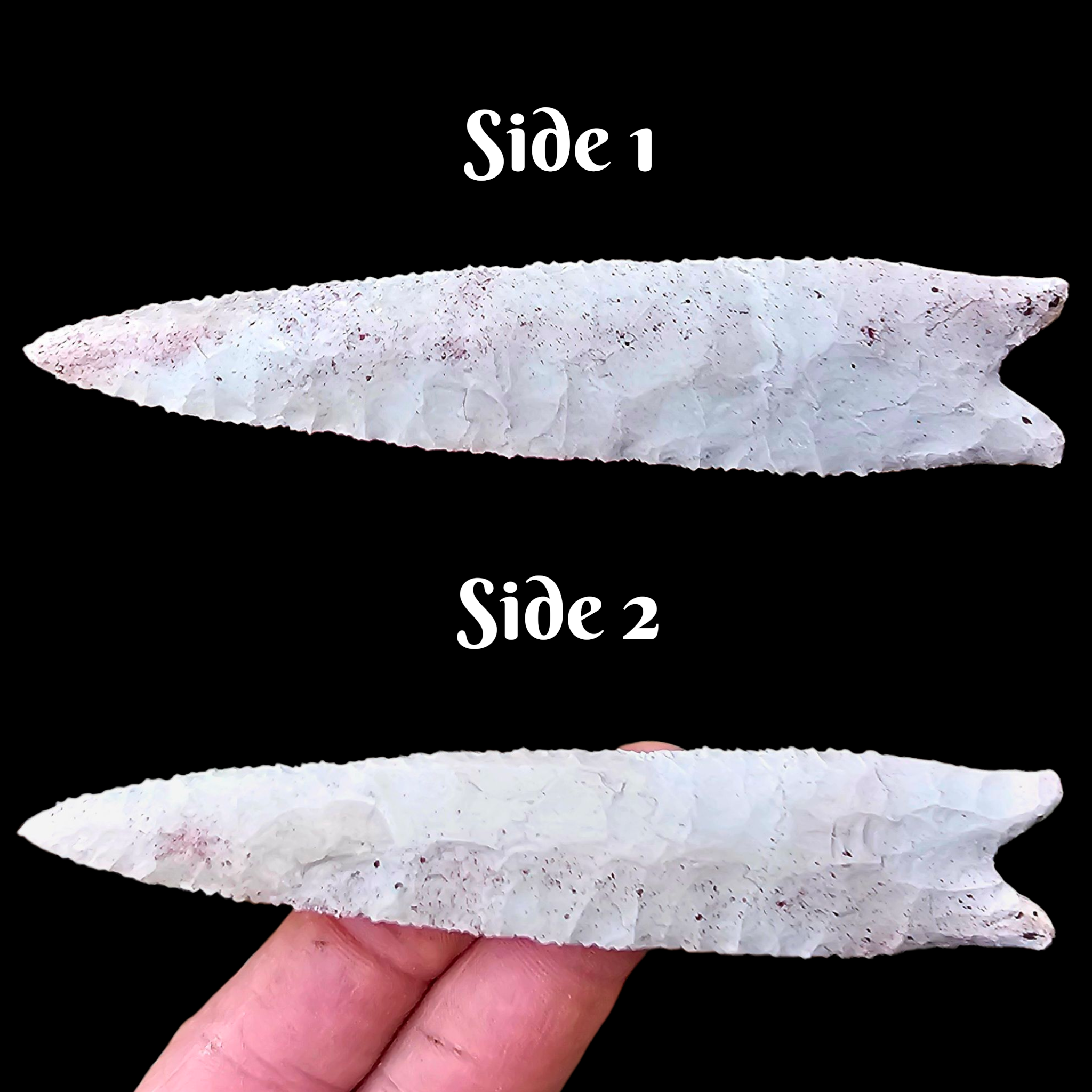 Resharpened Dalton, Arrowhead / Spear Point – Flintknapping traditions